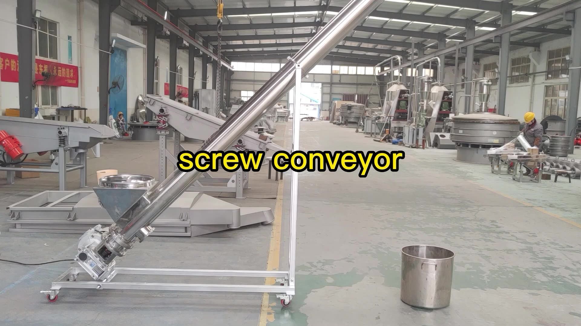 Dzjx Helix Conveyor Screw Pvc Pipe Auger Conveyer 120m - Buy Helix ...