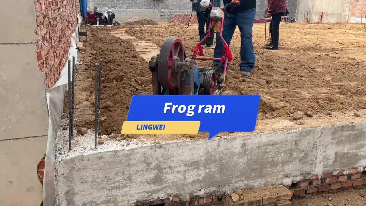 Frog Rammer Weighted Electric Road Compactor Tamping Machine Compaction ...