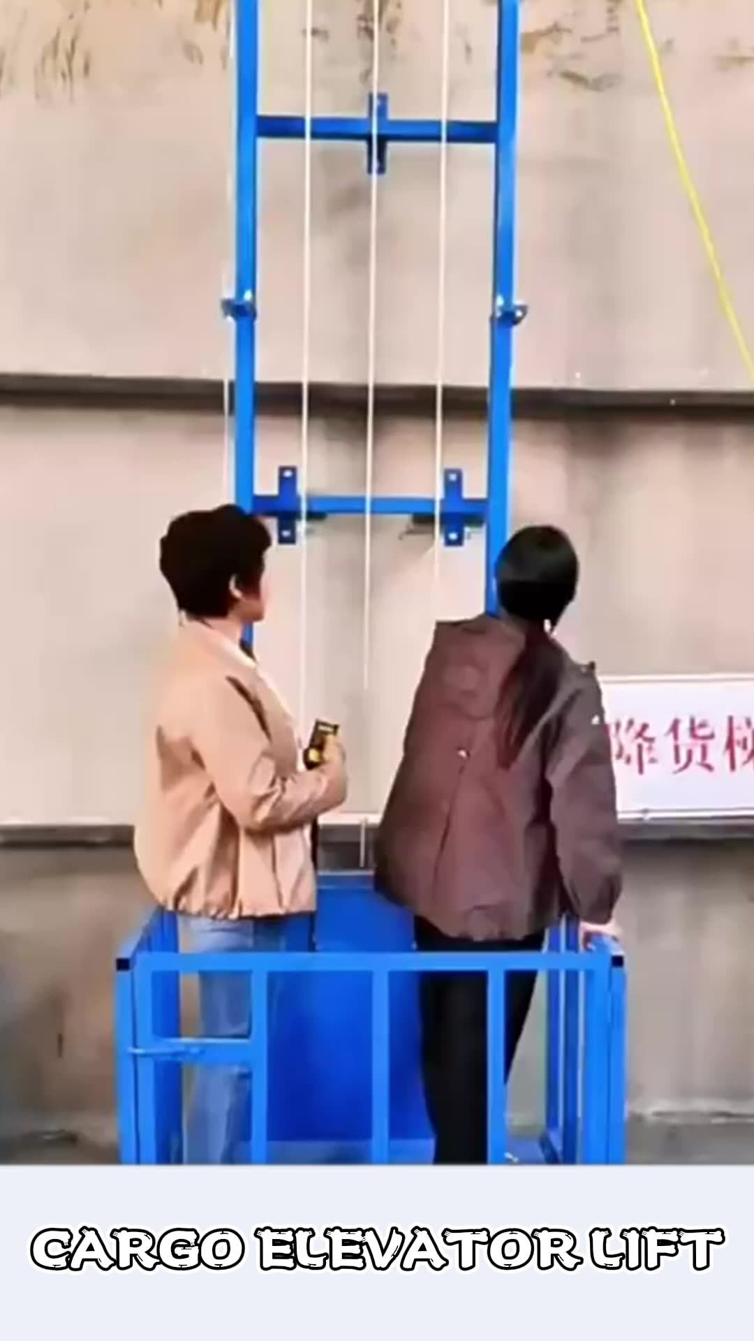 High Quality 500kg Cargo Lifts Elevator Electric Lifting Platform For ...