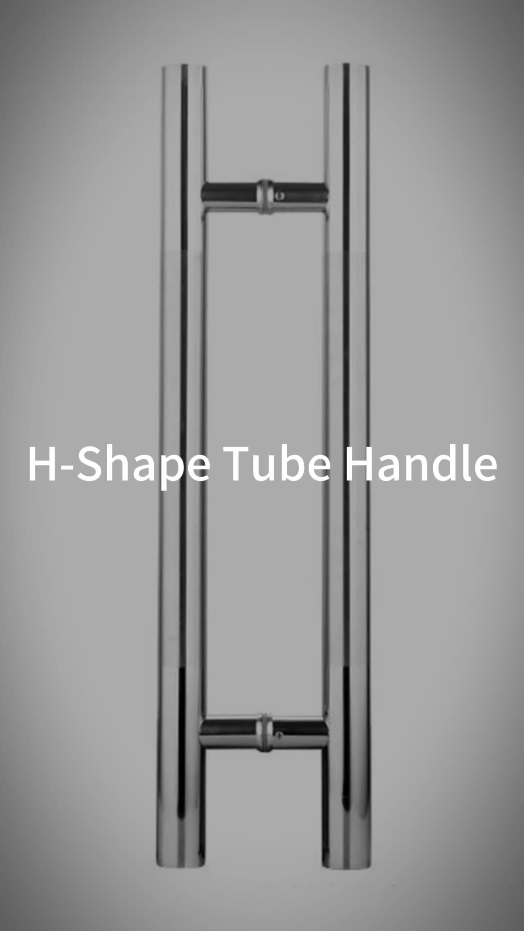 H-shape Entry Door Pull Handles Stainless Steel Sliding Glass Door Handle Pull Handles - Buy Hot ...