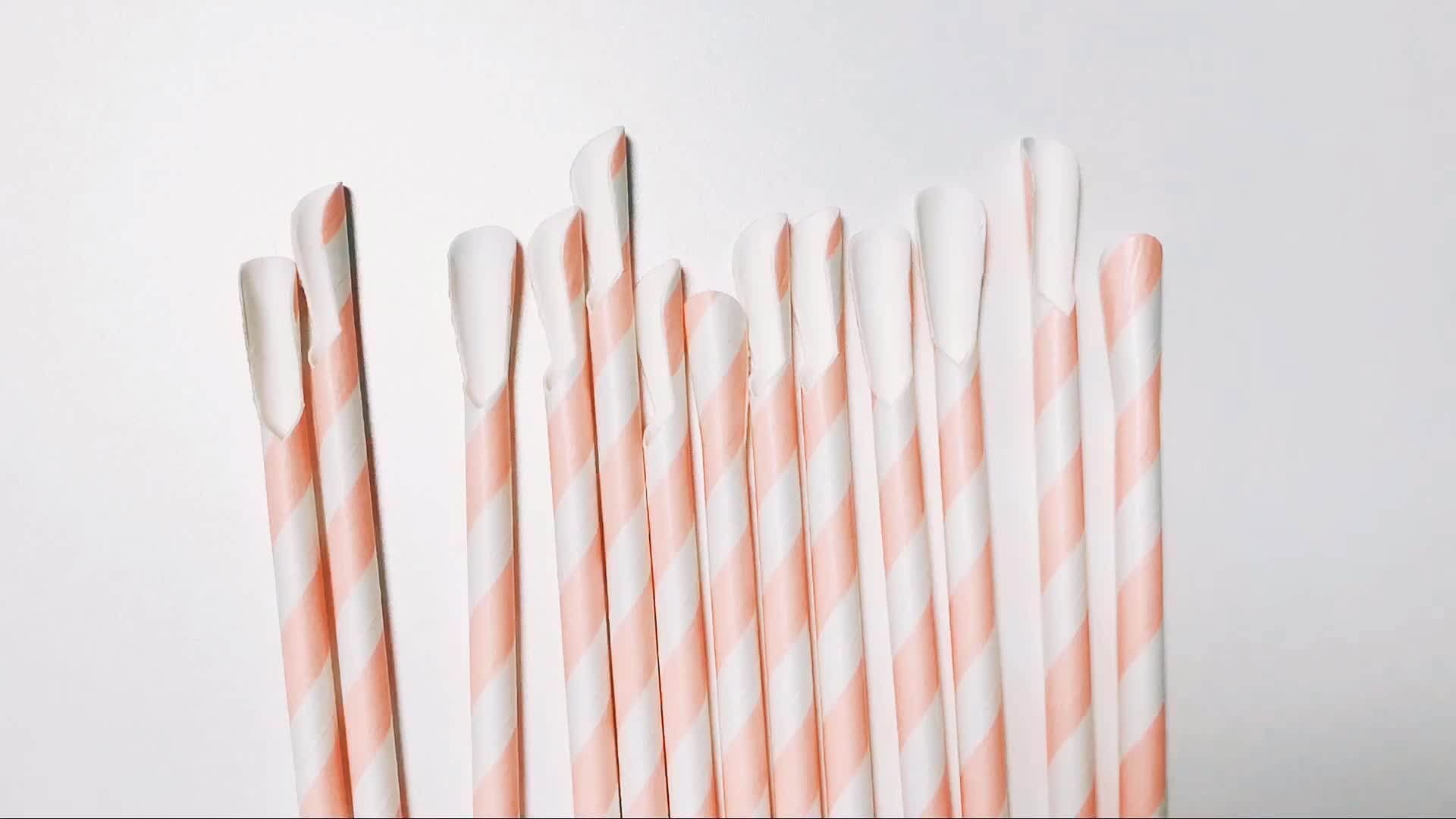 Free Samples Fsc Fda Approved Paper Spoon Straw - Buy Paper Spoon Straw ...