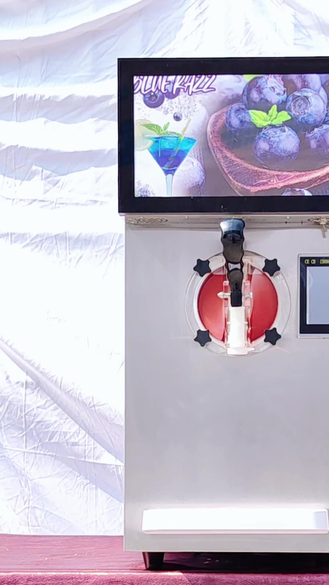 Frozen Acai Machine Commercial Frozen Smoothie Slushie Machine Ice ...