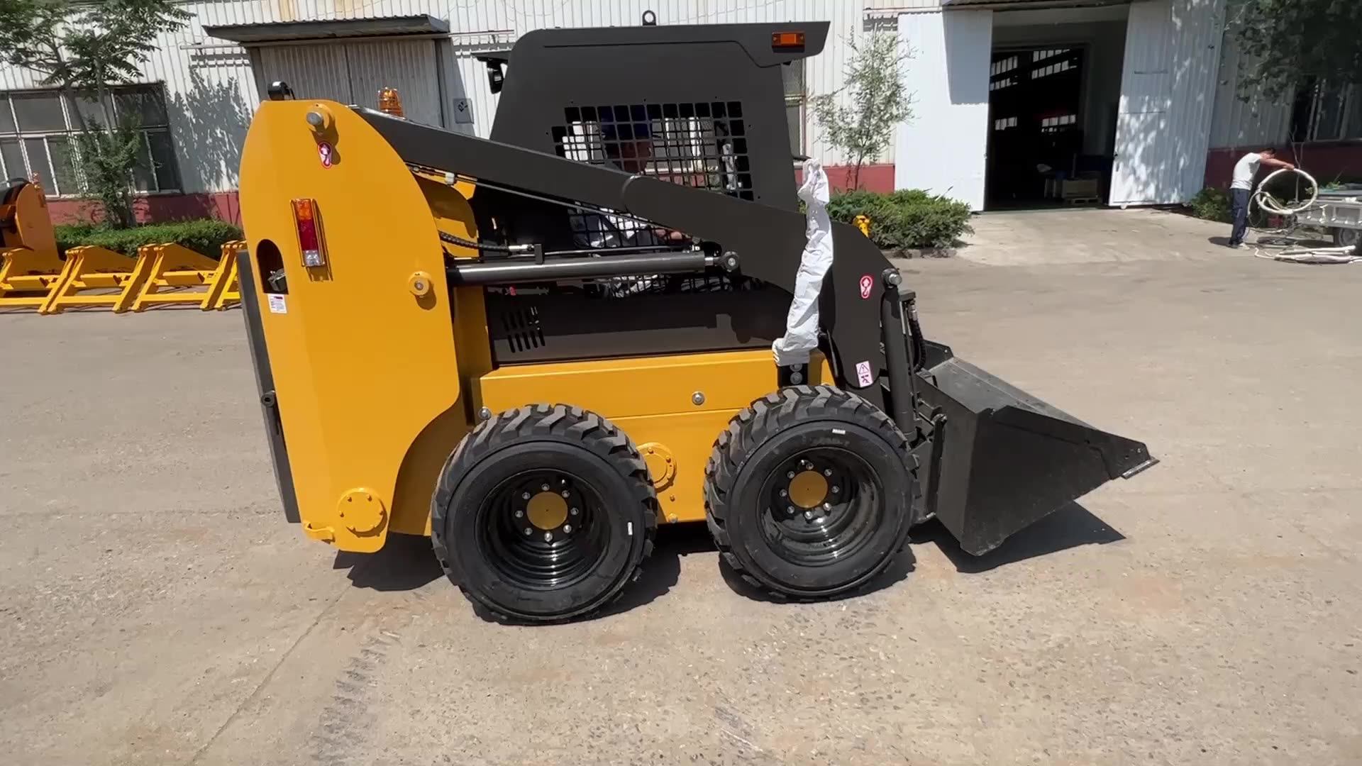 Strong Power Skid Steer Loader Air Conditioner Outlet Skid Steer Loader ...