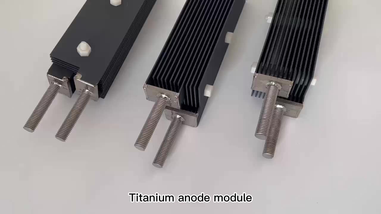 Ruthenium Iridium Coated Titanium Anode Plates For Electrolysis Cell ...