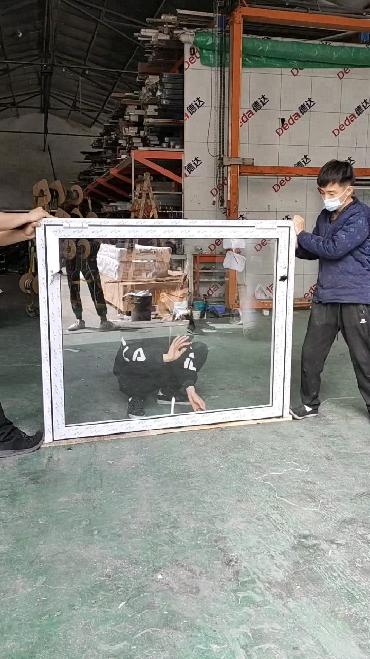 Thermal Break Aluminium Gas Strut Pass Through Windows Top Hung ...