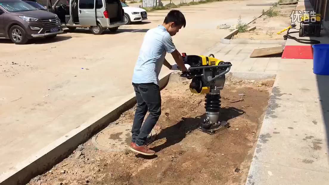Rammed Earth Tamper Electric Tamper Rammer Compact Rammer Price - Buy ...
