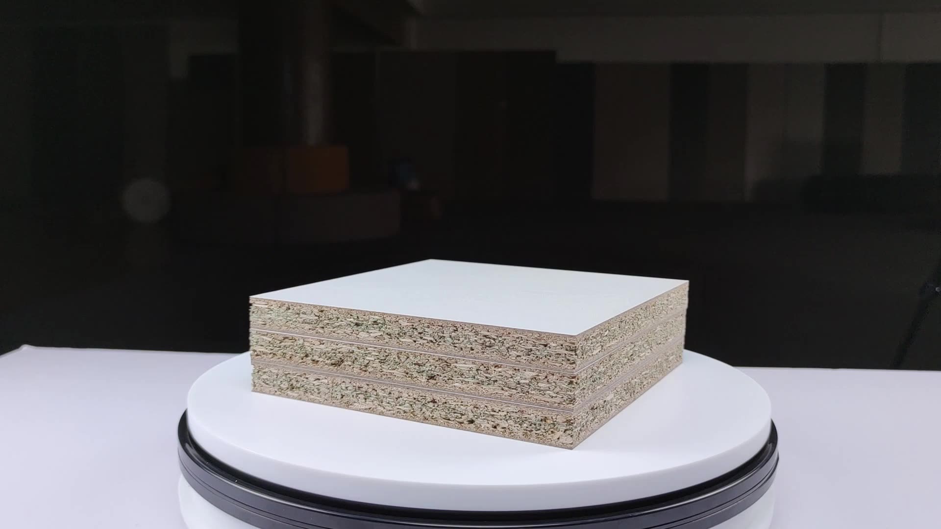 White Melamine Laminated Green Core Hmr Waterproof Particle Board Chipboard Sheets - Buy ...