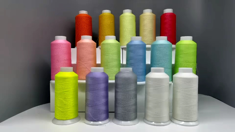 150d/2 Wholesale Embroidery Thread 100% Polyester Luminary Luminous ...