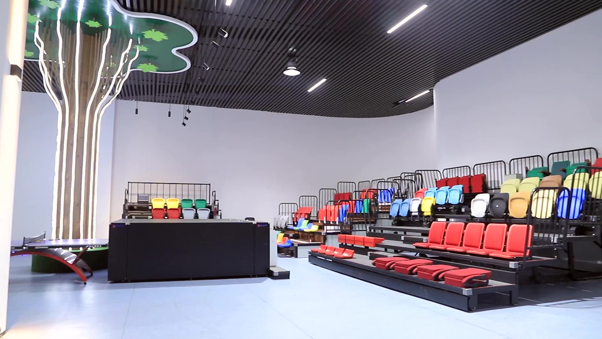 Indoor /outdoor Venue Stadium Retractable Aluminum Movable Grandstand ...