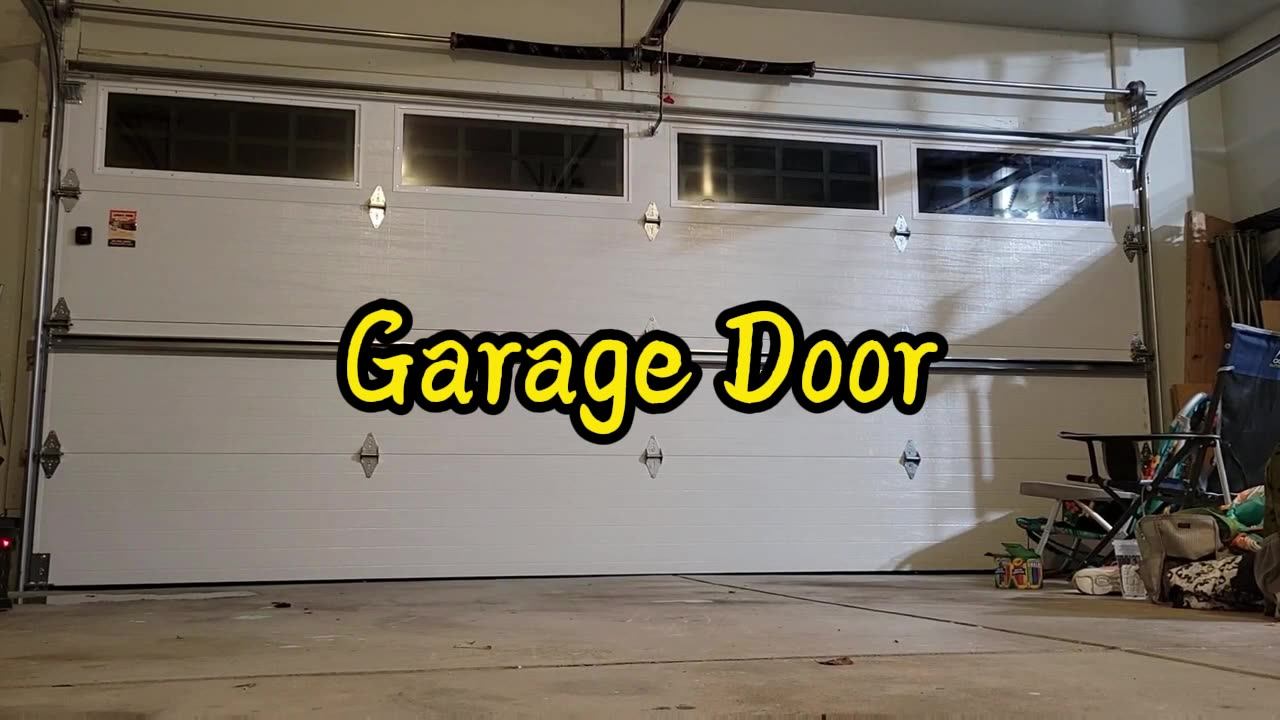 9x7 Sectional Sliding Folding Garage Auto Roll Door Automatic 1000kg ...