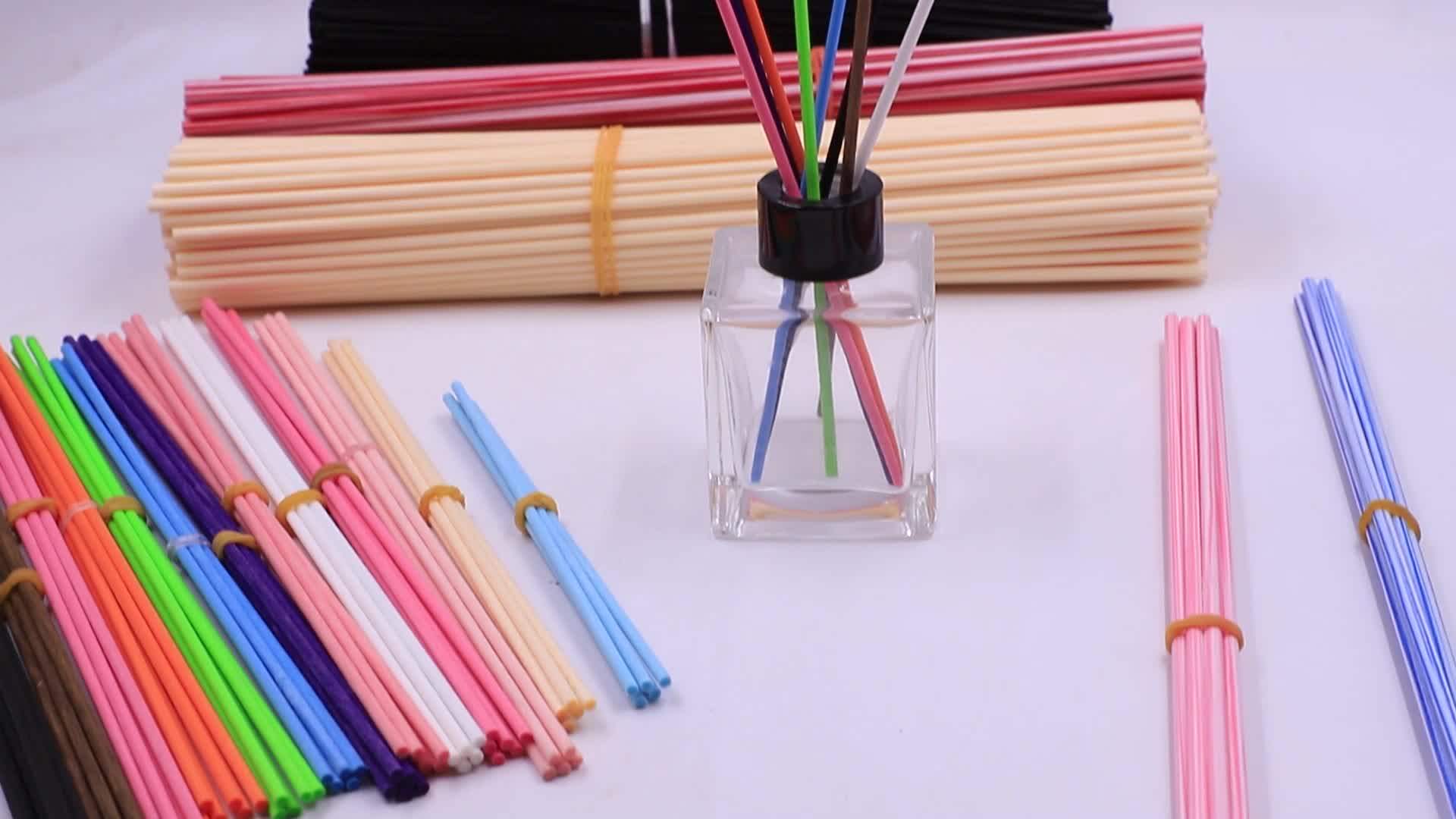Free Sample Home Fragrance Colorful Synthetic Fiber Reed Diffuser ...