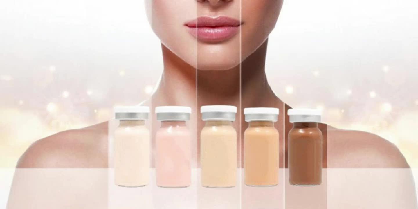 Semi Permanent Bb Makeup Meso White Foundation Bb Cream Glow With Oem ...