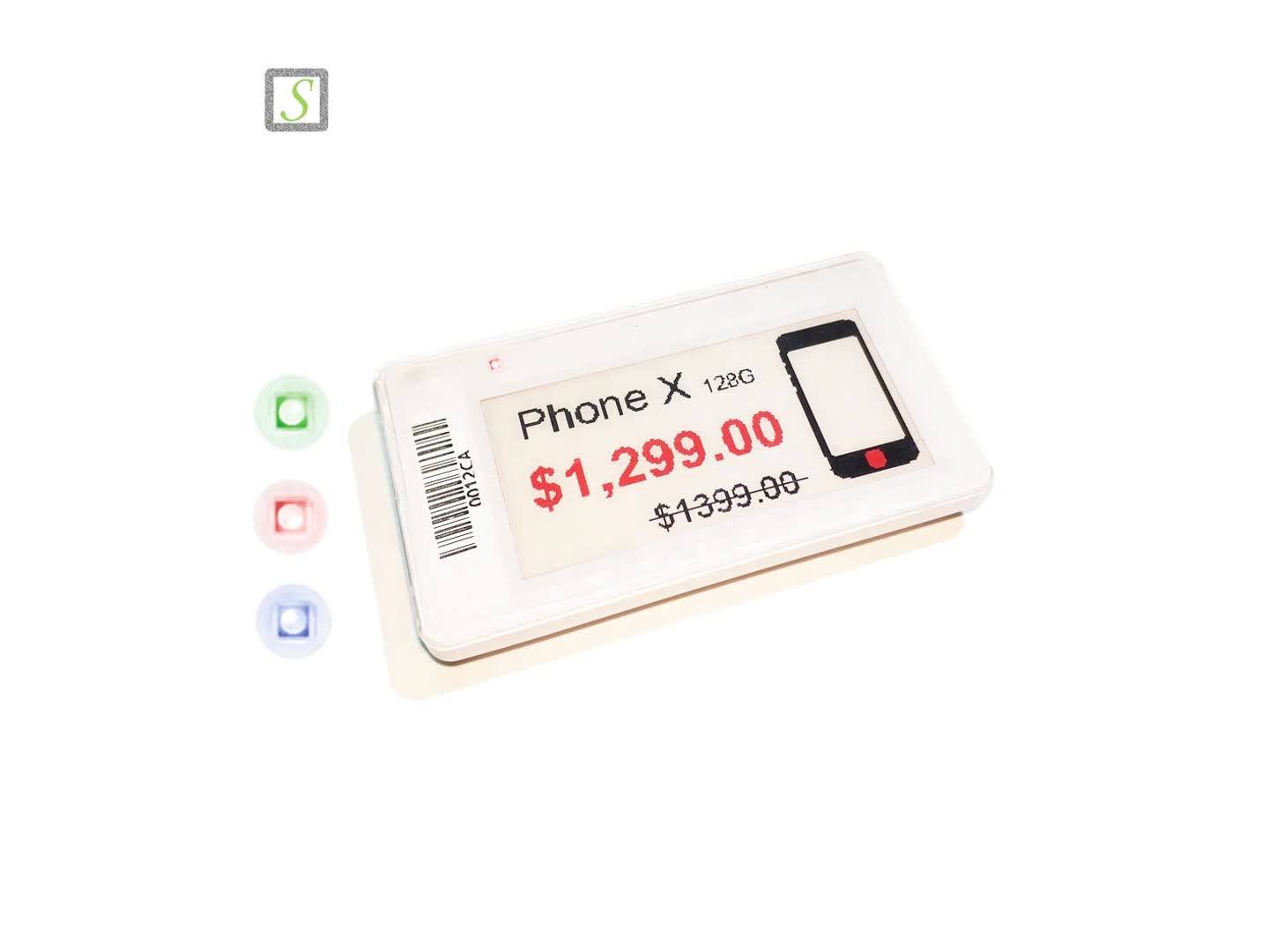 Color Epaper Display Etiqueta Electrnica Digital Esl Electronic Rfid ...