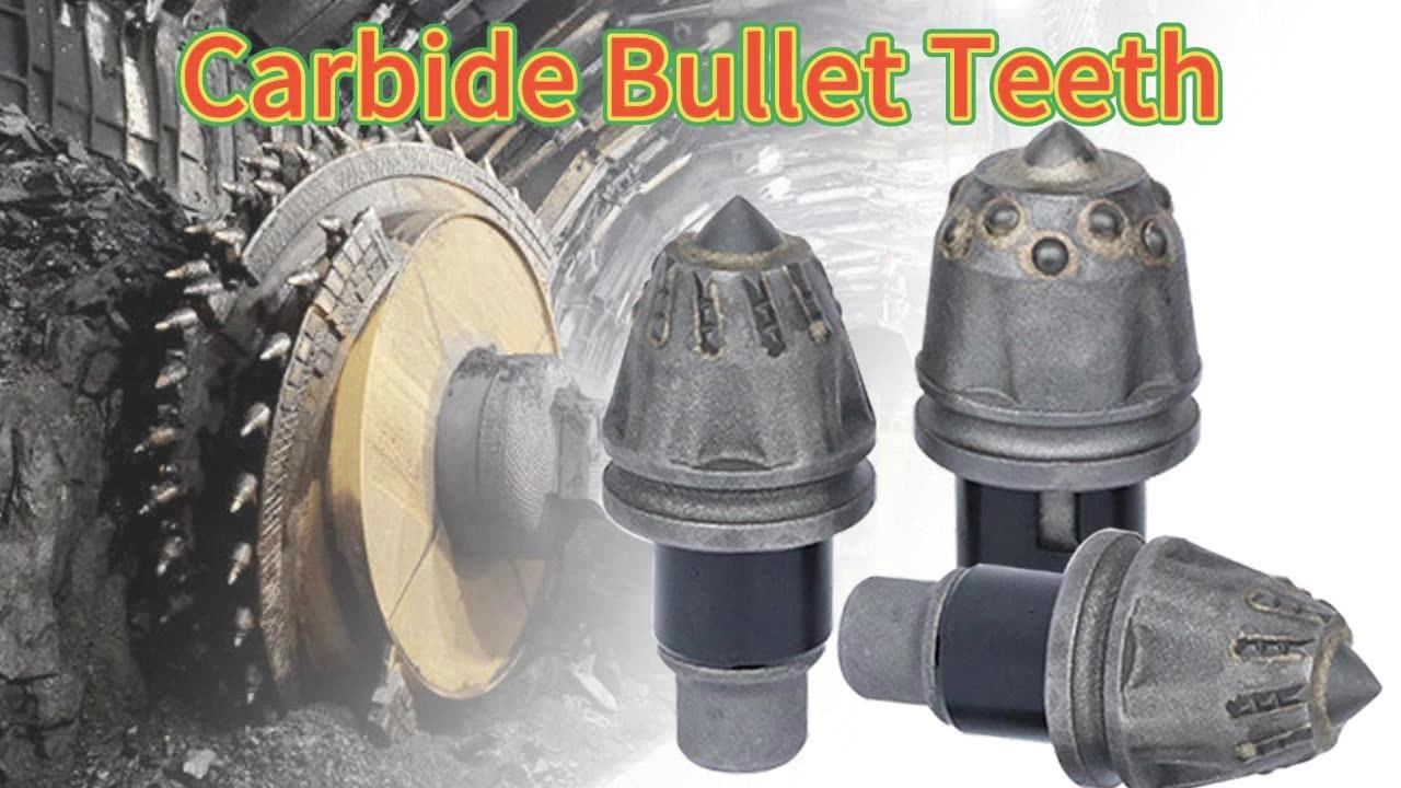Tungsten Carbide 25mm Rock Bullet Cutting Pick Rock Bullet Teeth For ...