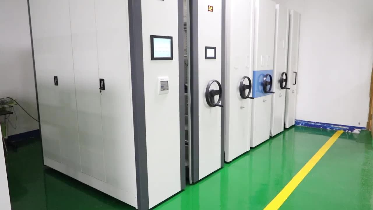 Popular Electric Mobile Filing Cabinet Heavy Duty Filing Storage System ...