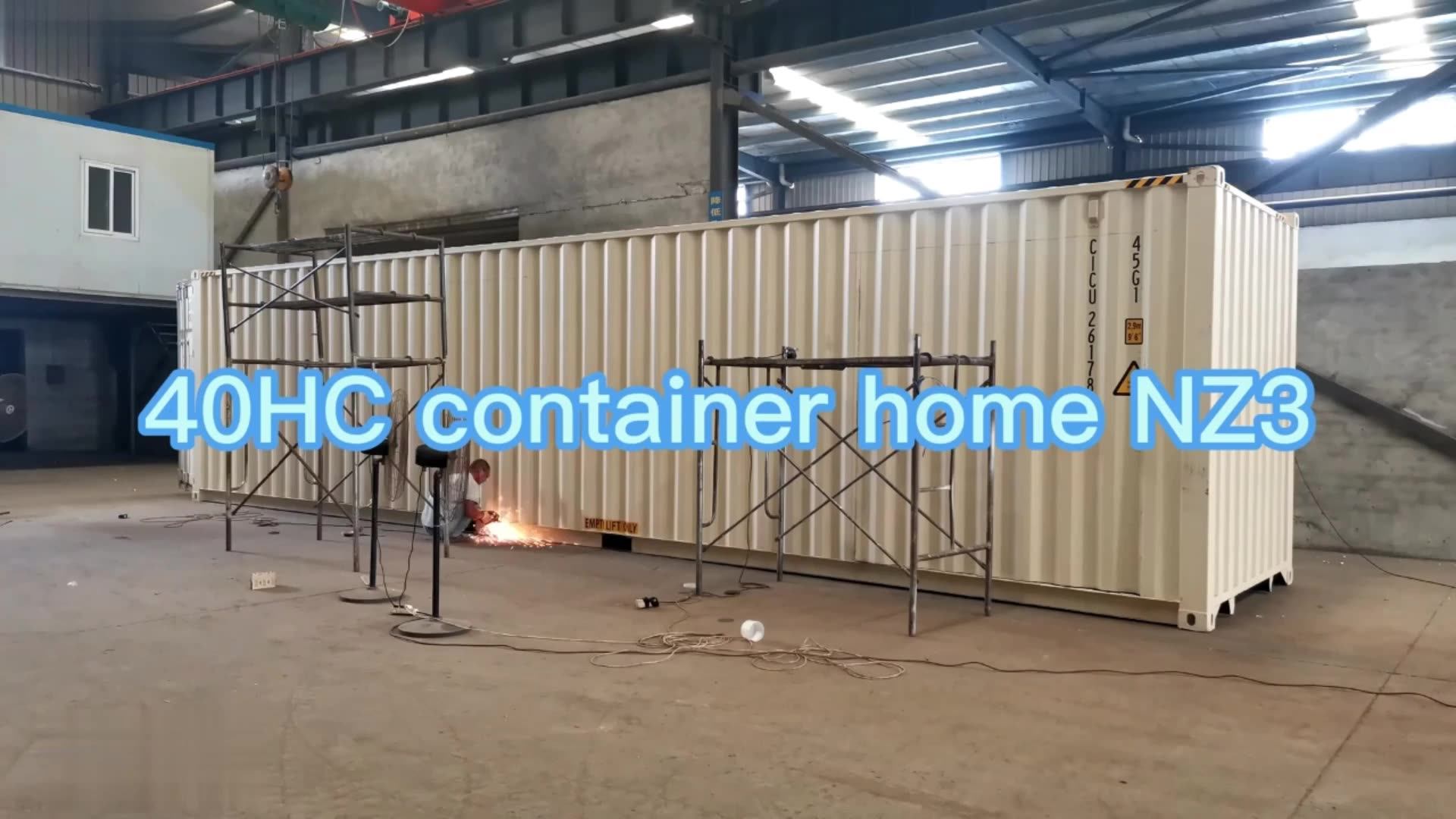 Hig Wholesale Mobile Shipping Container 40 Feet High Cube House Modern ...