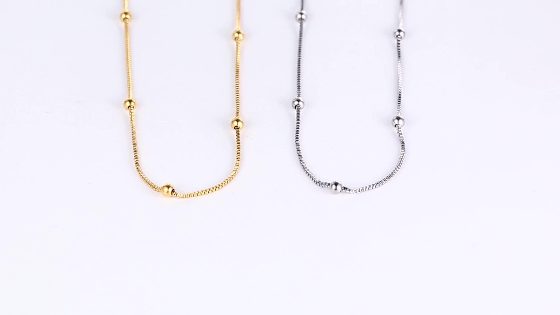 Womens Minimalist Trendy Jewelry 316l Stainless Steel 18k Gold Plated ...