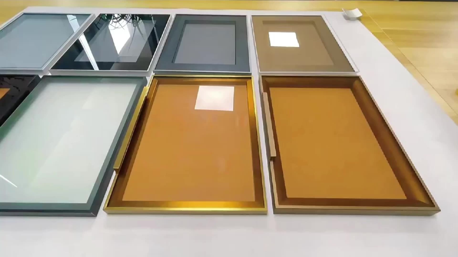 Exterior Aluminium Alloy 6063 Display Cabinet Cupboard Glass Door ...