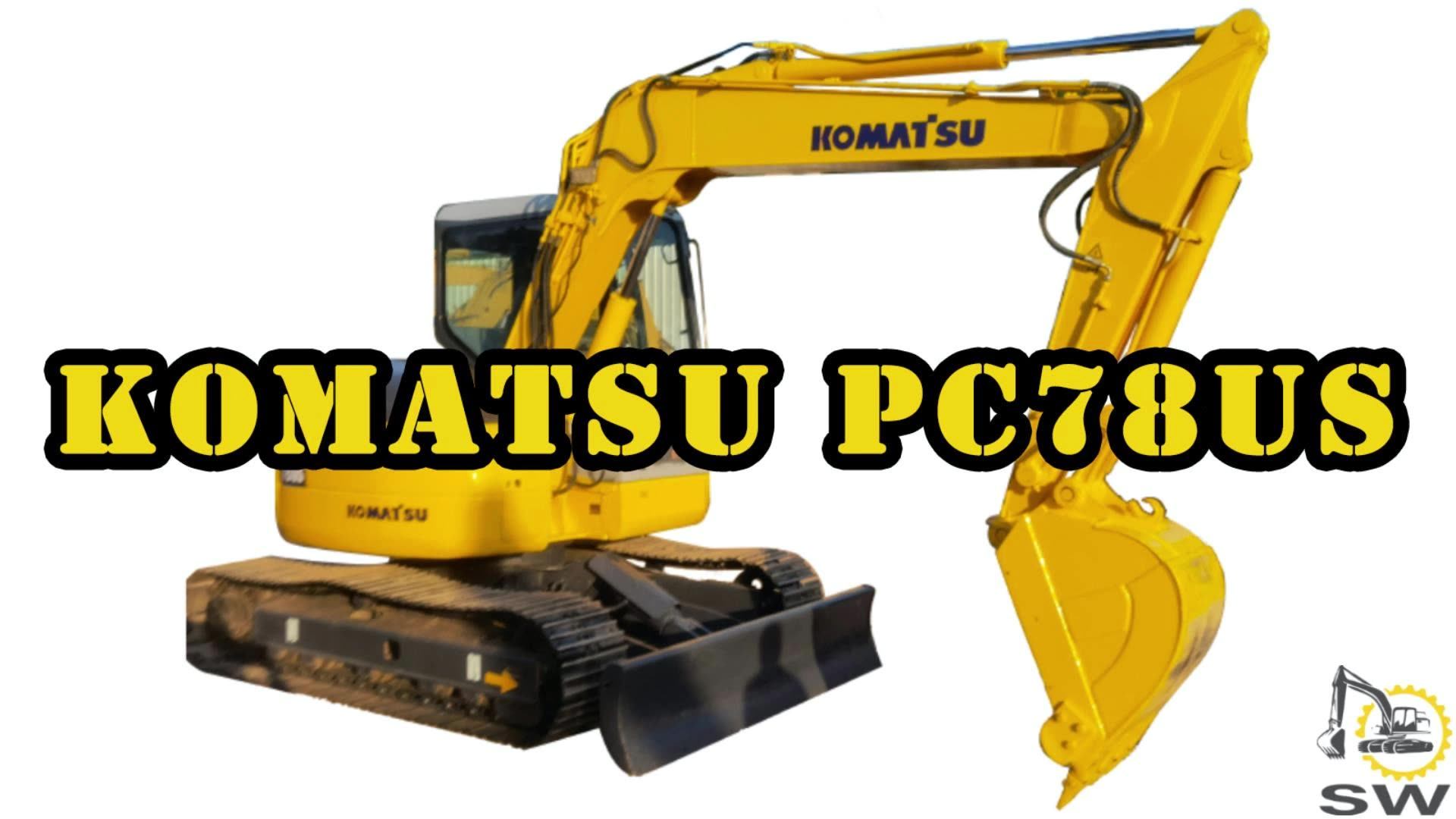 Used Komatsu Pc78 Excavator,Komatsu Pc78us Pc78us-6 Pc78us-8 Pc55 ...