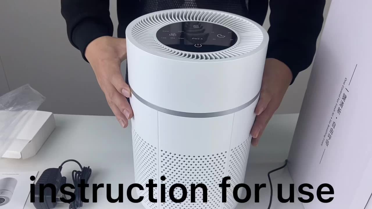 Low Noise Desktop Cigarette Smoking Room Air Purifier Cleaner - Buy ...