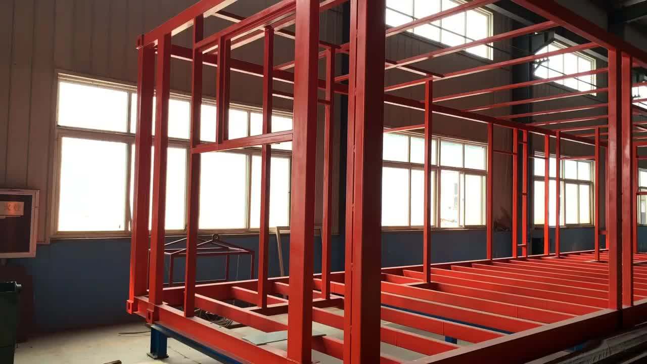 Two Windows Quick Building Prefab Temporary Container Houses Modular ...