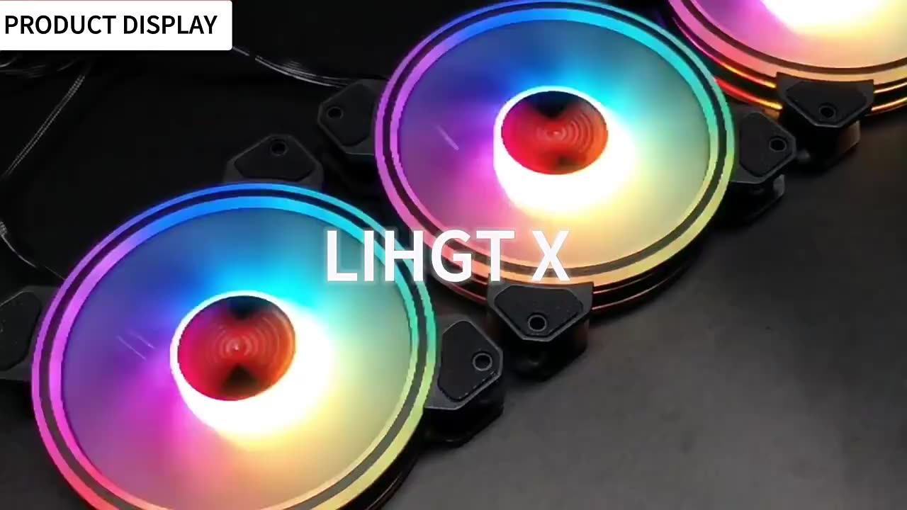 Coolmoon Infinite Mirror Cooler Fan Rgb Lightx Suit 6pin Interface ...