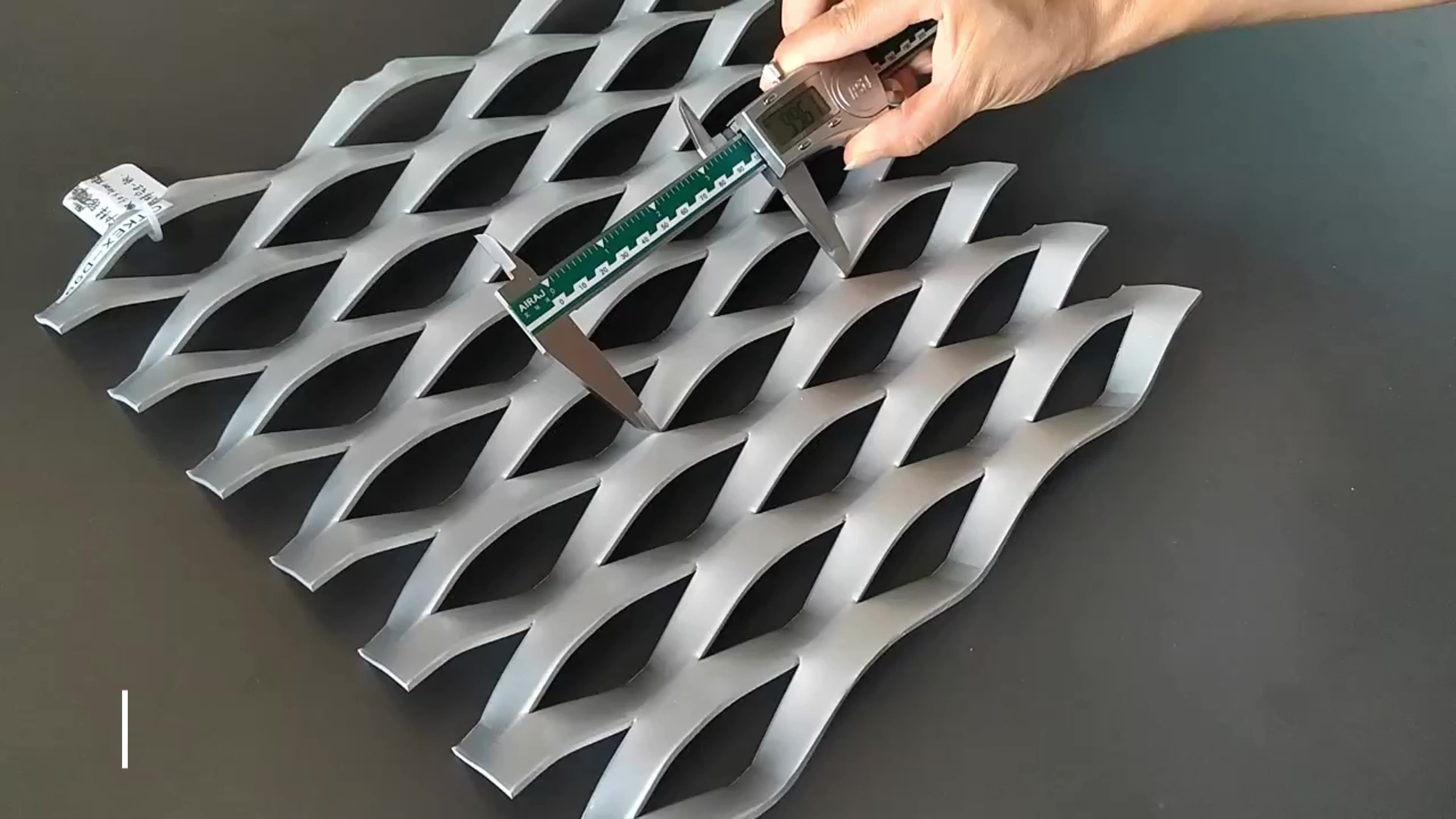 Decoration Screen Aluminum Metal Expanded Metal Mesh For Window ...