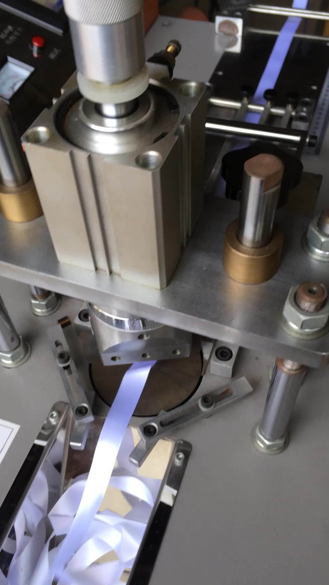 Ultrasonic Nylon Webbing Tape Cutting Punching Machine For Fabric - Buy ...