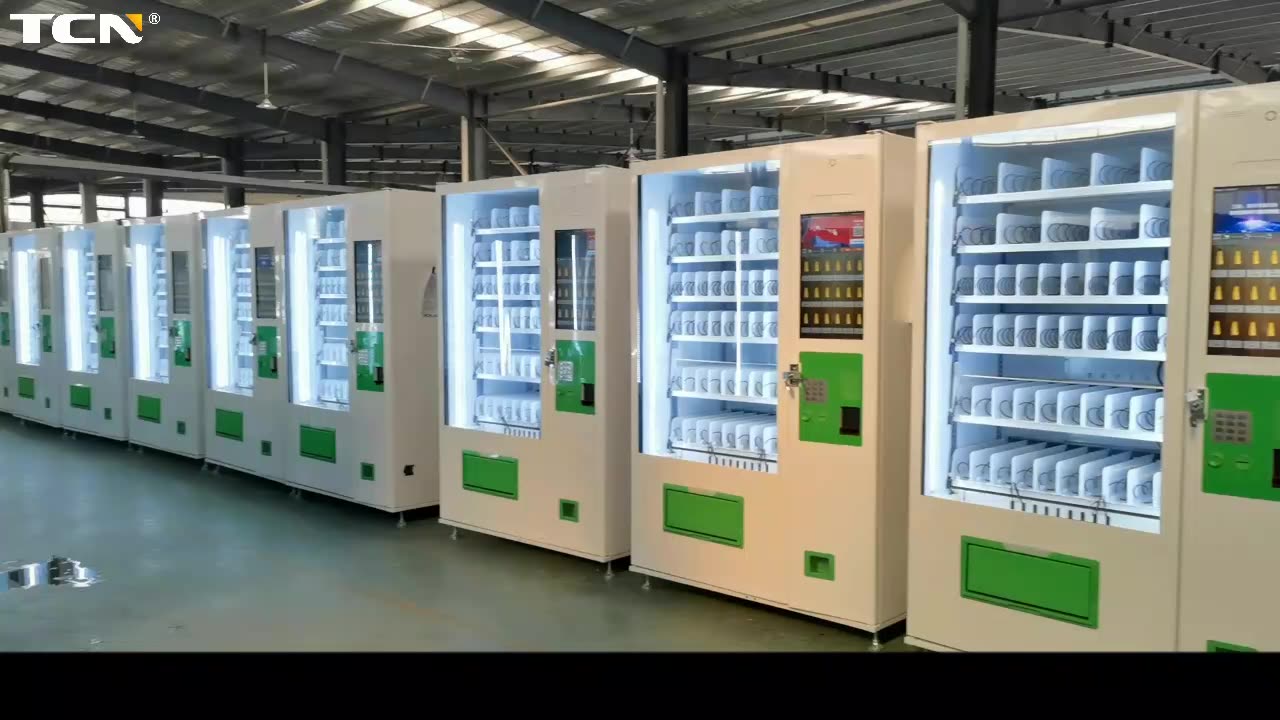 Tcn 24 Hours Self-service Store Drinks And Snacks Combo Vending Machine ...