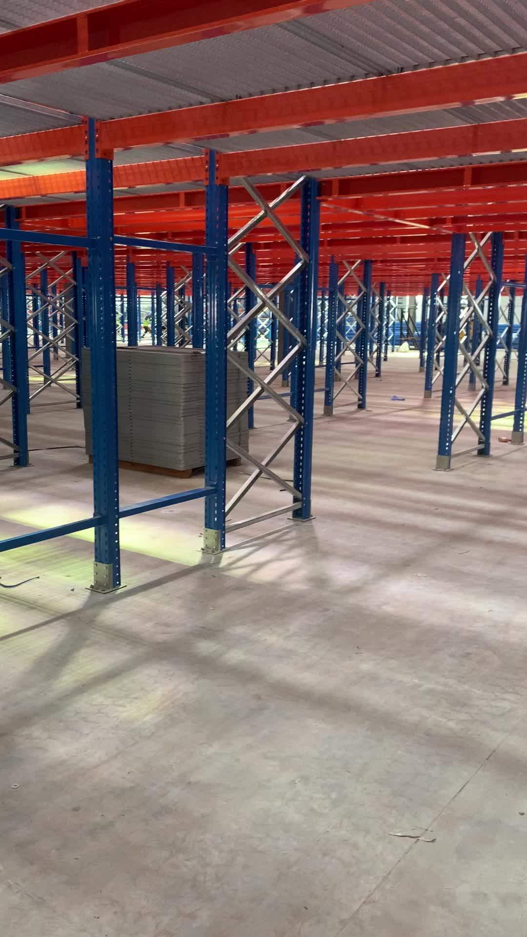 Factory Raised Storage Durable Pallet Rack Shelf Supported Warehouse ...