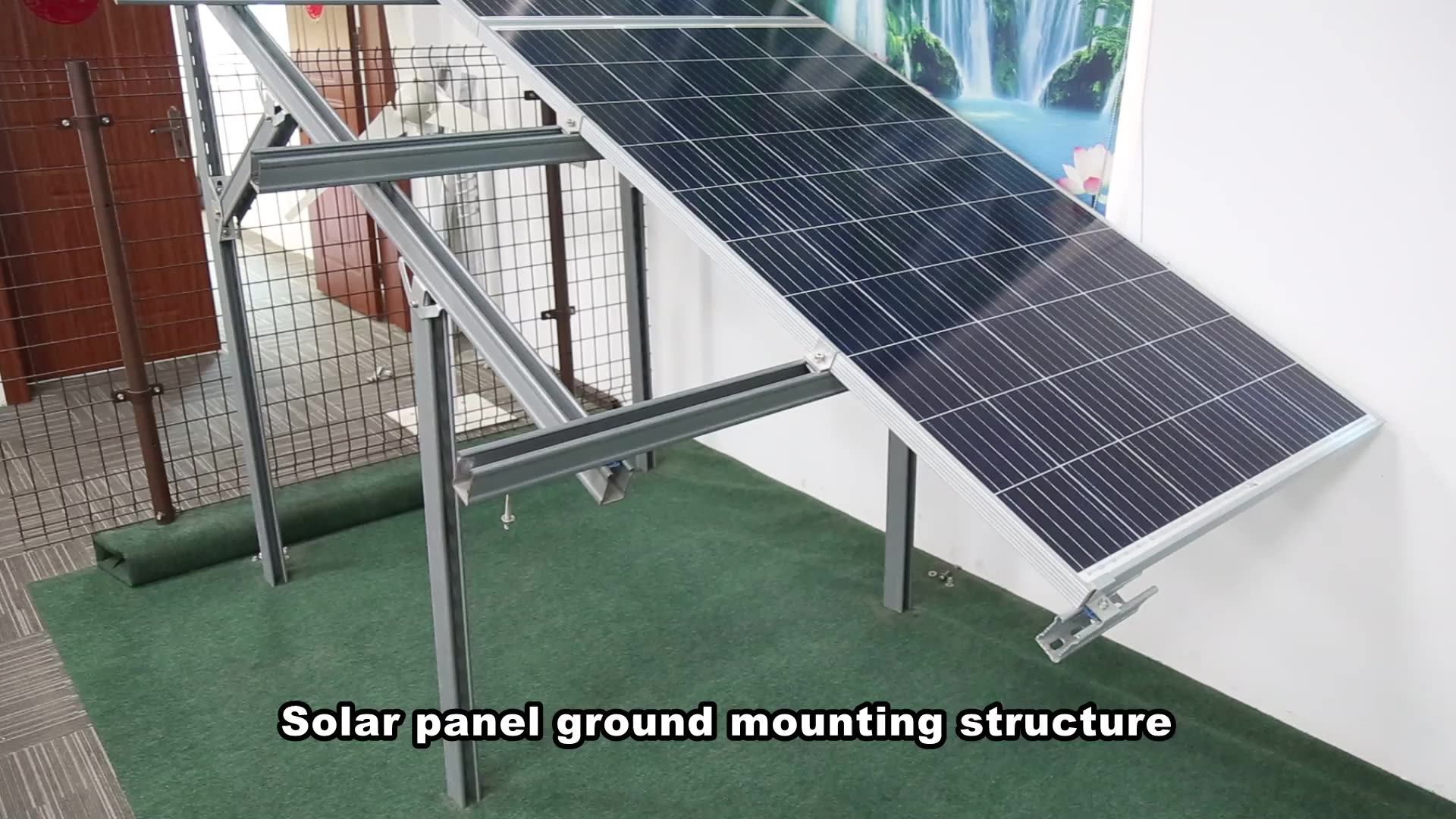 Solar Panel Mounting Structure,Ground Mount Solar Racks,Solar Panel ...