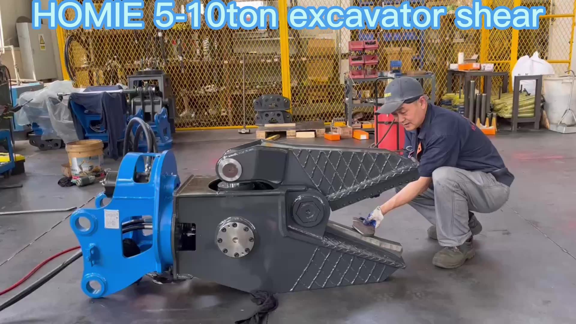 Bobcat S530 S550 S570 Skid Steer Loader Attachments Hydraulic Scrap ...