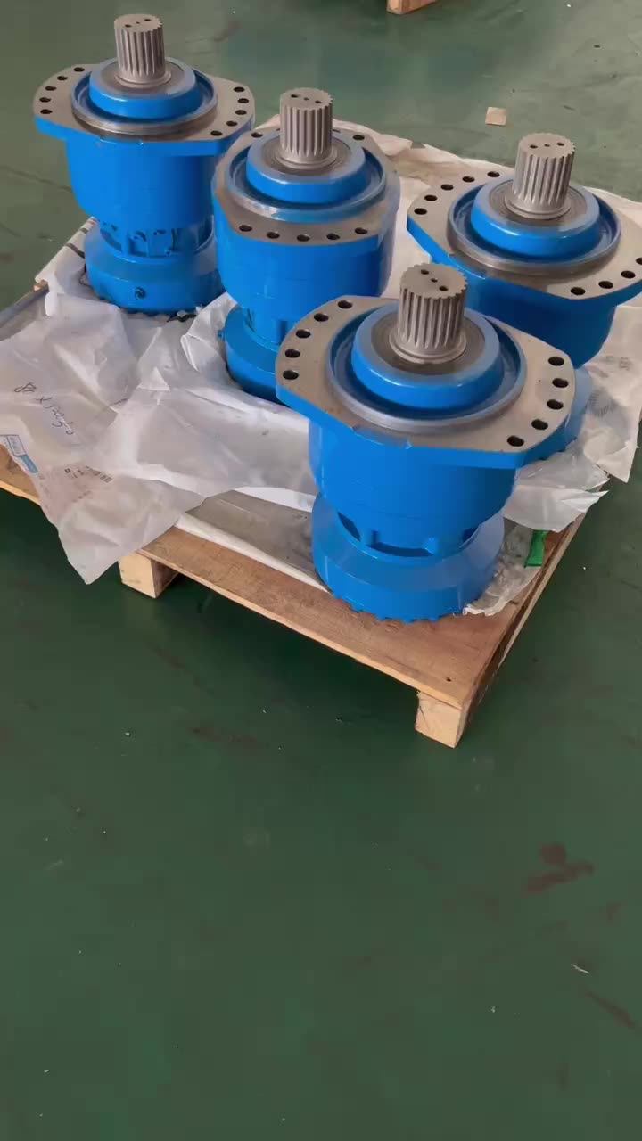 Poclain Ms08 Mse08 Hydraulic Piston Shaft Engine Hydraulic Motor - Buy ...