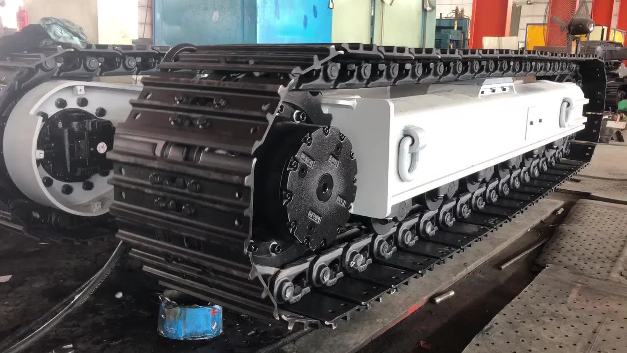 Tracked Chassis Excavator Tracked Chassis Landing Gear Tractor Steel ...