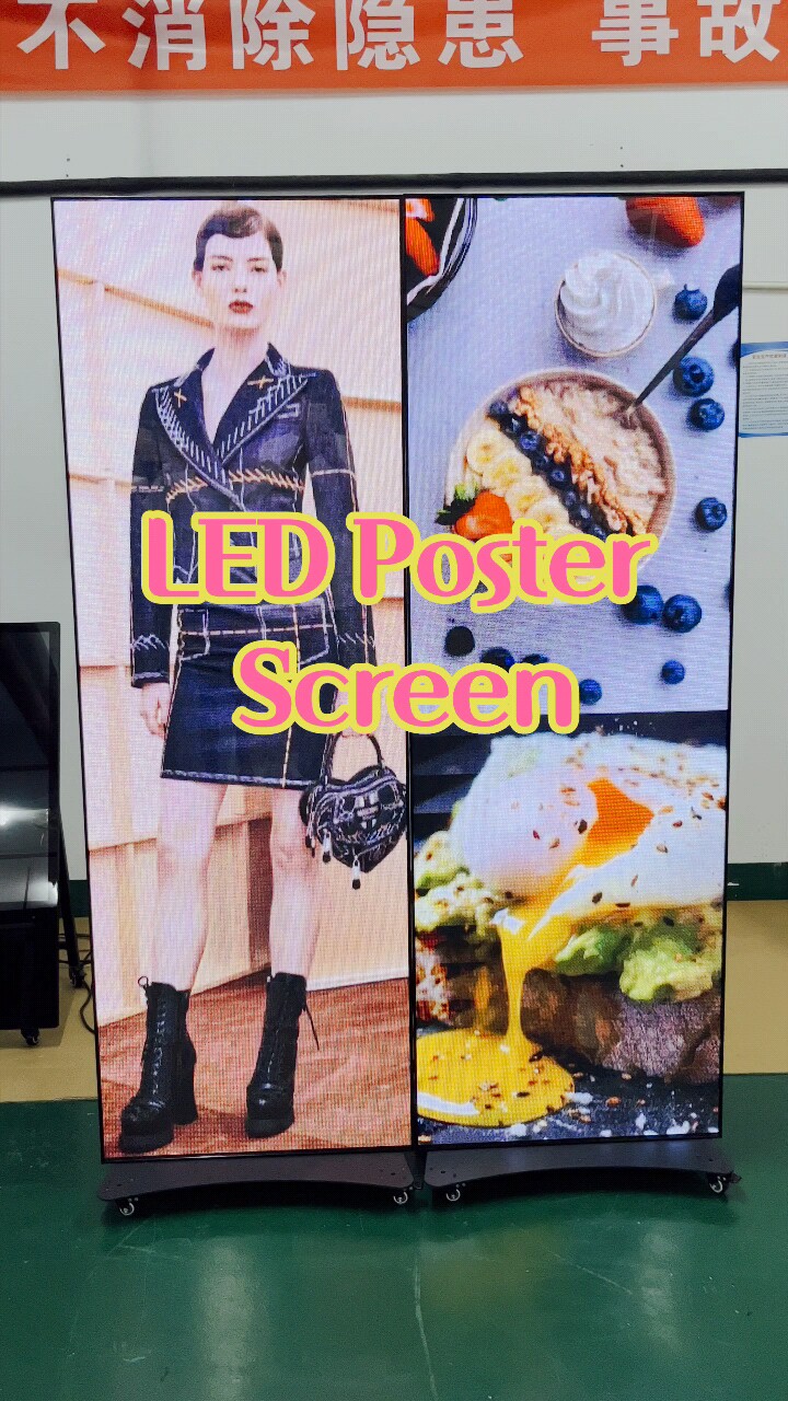 Led Poster Digital Signage And Displays P2.5mm Full Color Led Poster ...