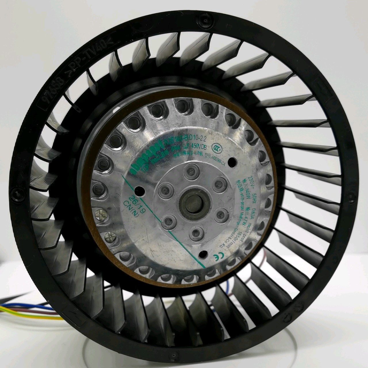 R2e140-as77-37/ag01 Ebmpapst Centrifugal Fan Ebm Fan Type:r2e140-as77 ...