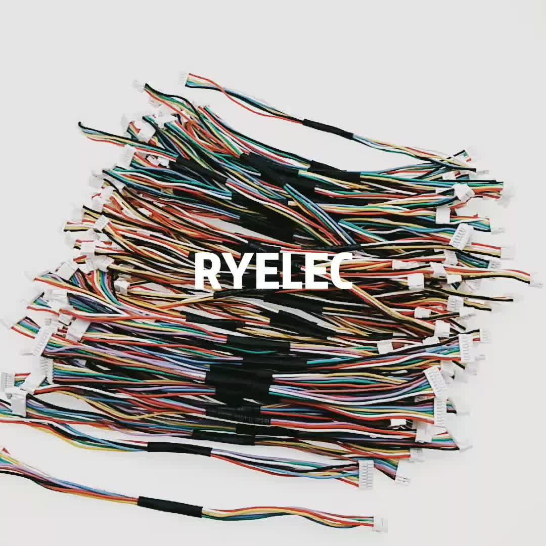 Awm 3239 Silicone Rubber High Voltage Cable 50kv Wire Harness Jst-gh To Ghr-06v Connector With 1 ...