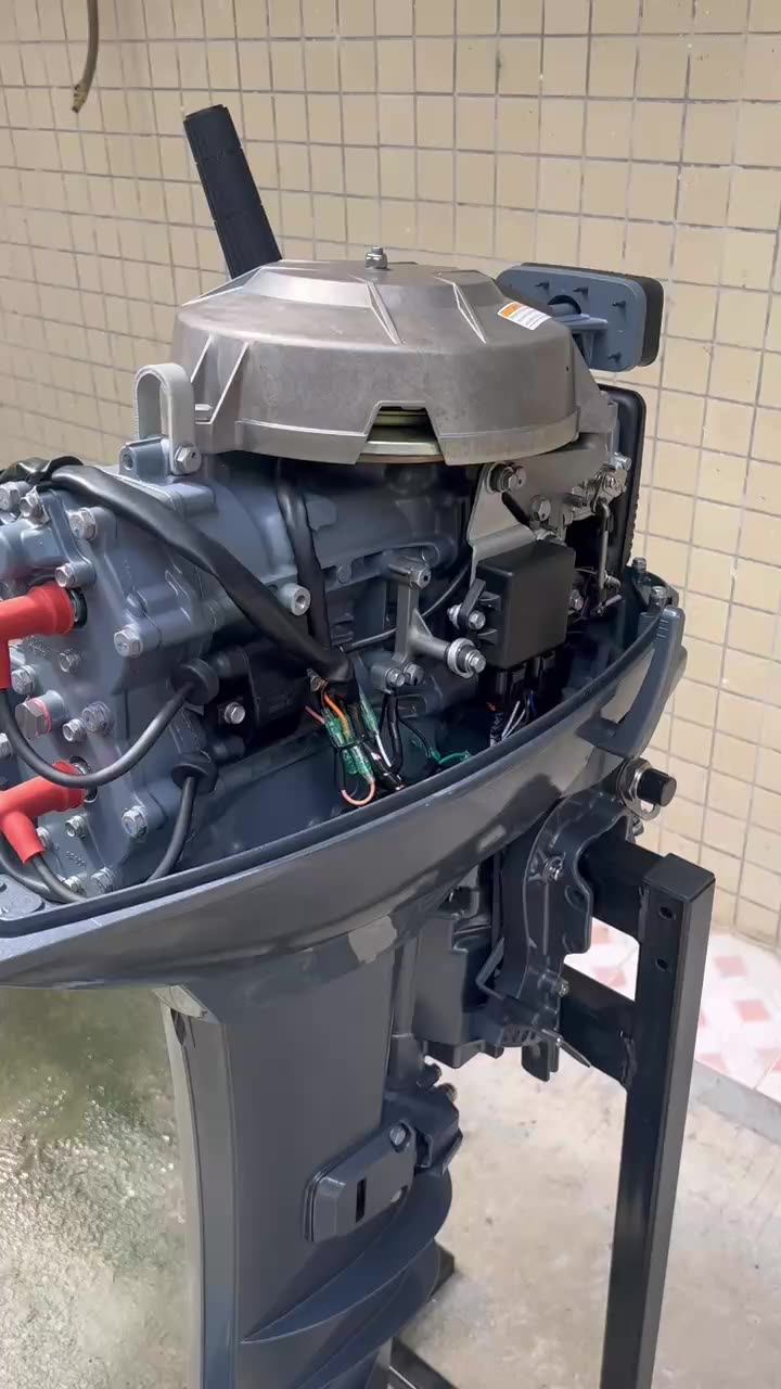 China New Brand 2 Stroke 40hp Outboard Engine For Boat Fish Boat Engine ...