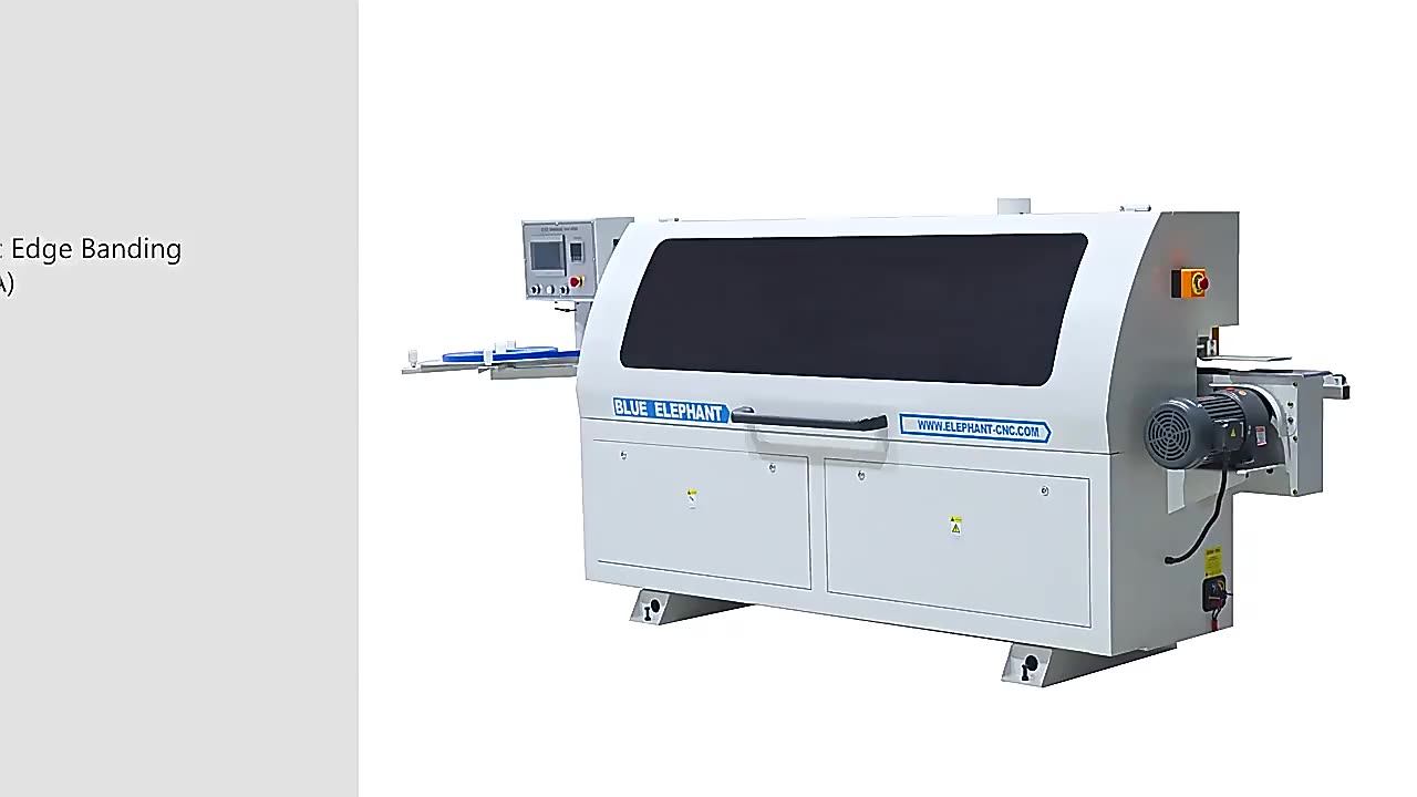 380ck Plywood Semi Automatic Edge Banding Machine Portable Edge Bander ...