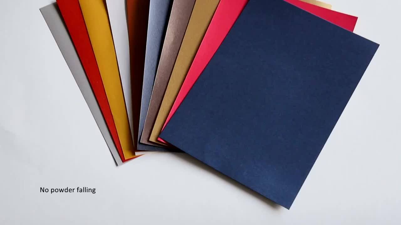 120g/250g A4 Letter Size Luxury Coloured Emboss Printing Wrapping ...