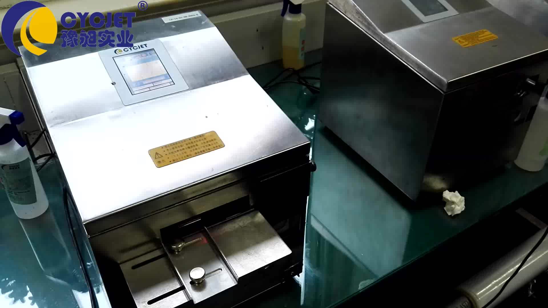Cycjet New Design Jet Stamp Inkjet Printer For Date Code Printing On ...