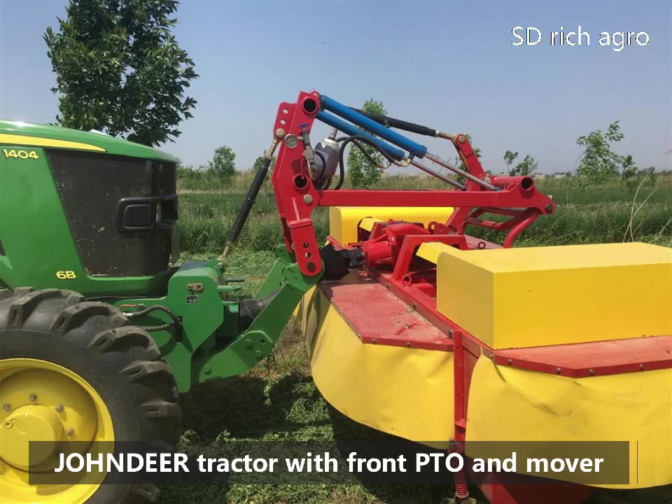 Customized Big Power Tractor Front Power Pto And Front Three Point ...