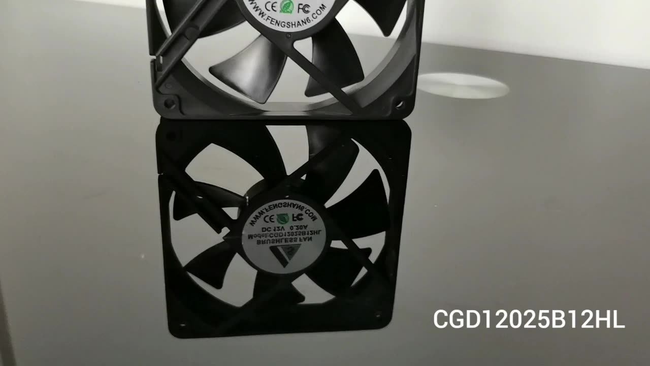 High Quality Cooler Fan 12025 120*120*25mm 120mm Dc Brushless Cooling ...