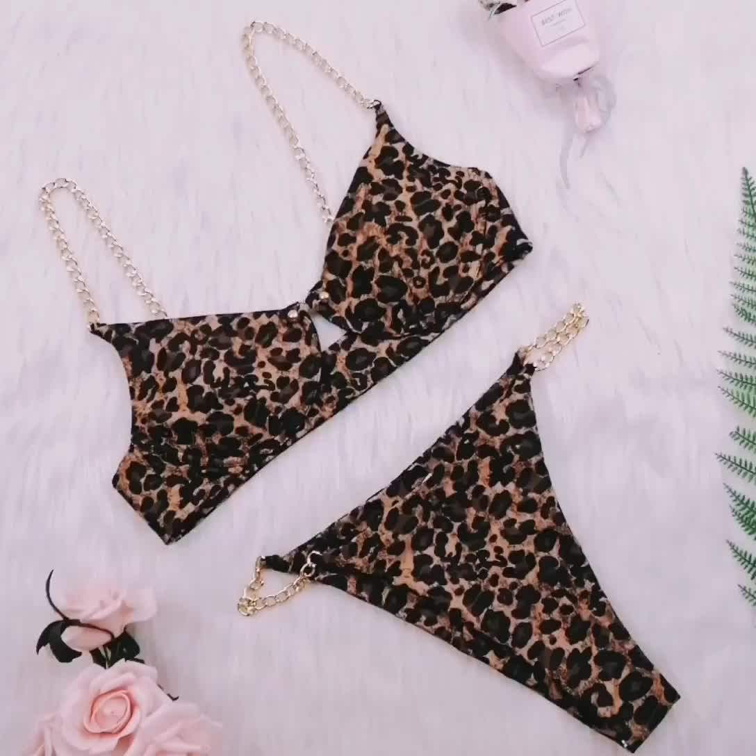 Sexy Leopard Bikinis 2020 Micro Bikini Set Push Up Thong Biquini High Cut Swimwear Women Mini ...