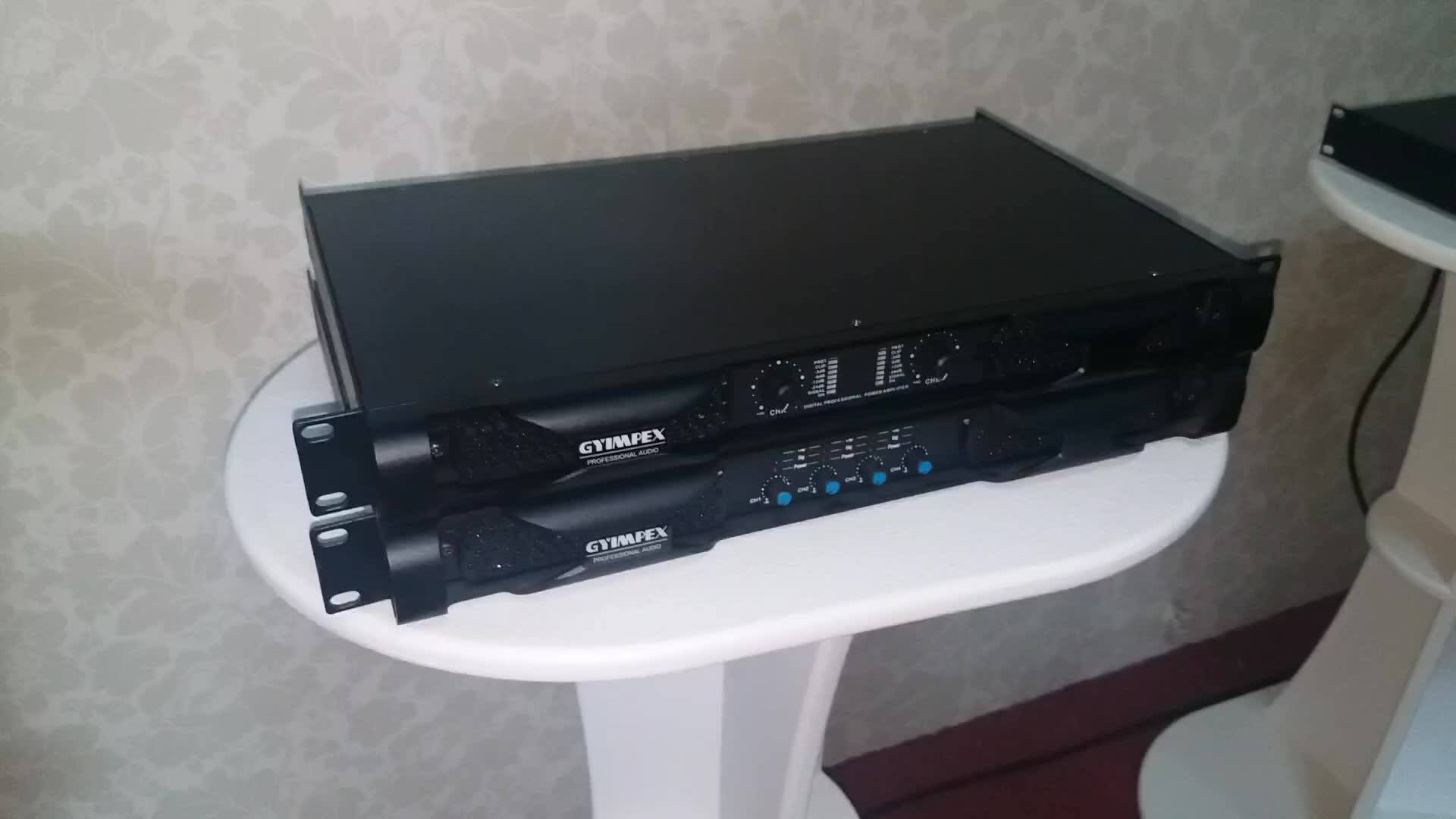 2 Channel 1u Class D Pfc Digital Amplifier 2000w*2@8ohm Bx04 - Buy ...