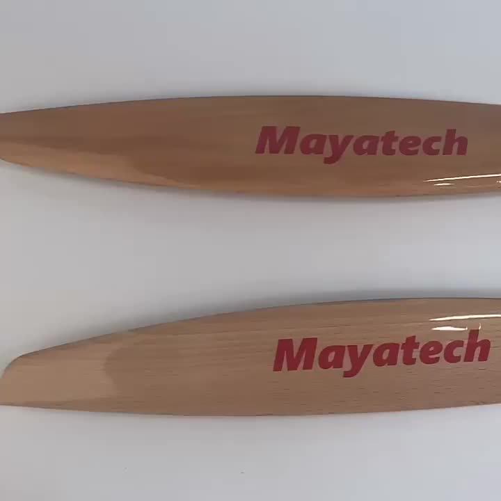 Mayatech DLE170 170M engine-powered paragliding paddles with positive /reverse paddles beech ...