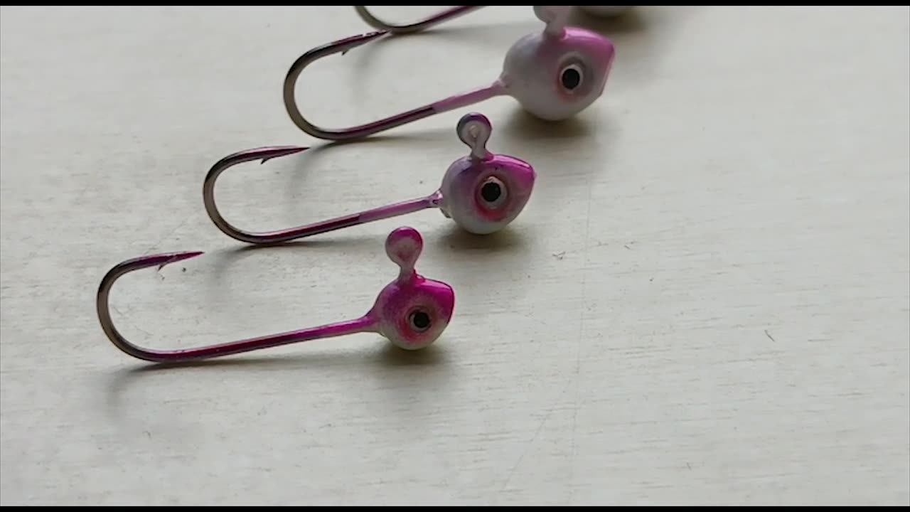 Weihe 1g/2g/3g/4g/5g/0.5g Carbon Staal Kleine Vis-vormige Jig Heads ...