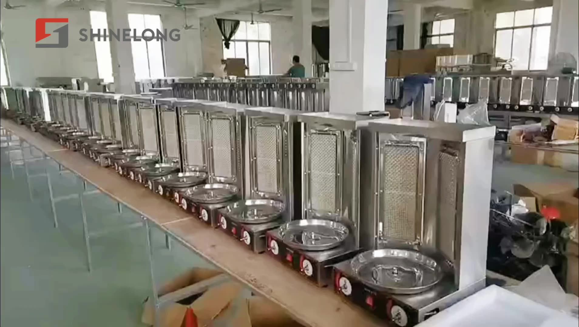 8 Burners Chicken Shawarma Toaster Grill Bbq Machine Price Gas For Sale ...