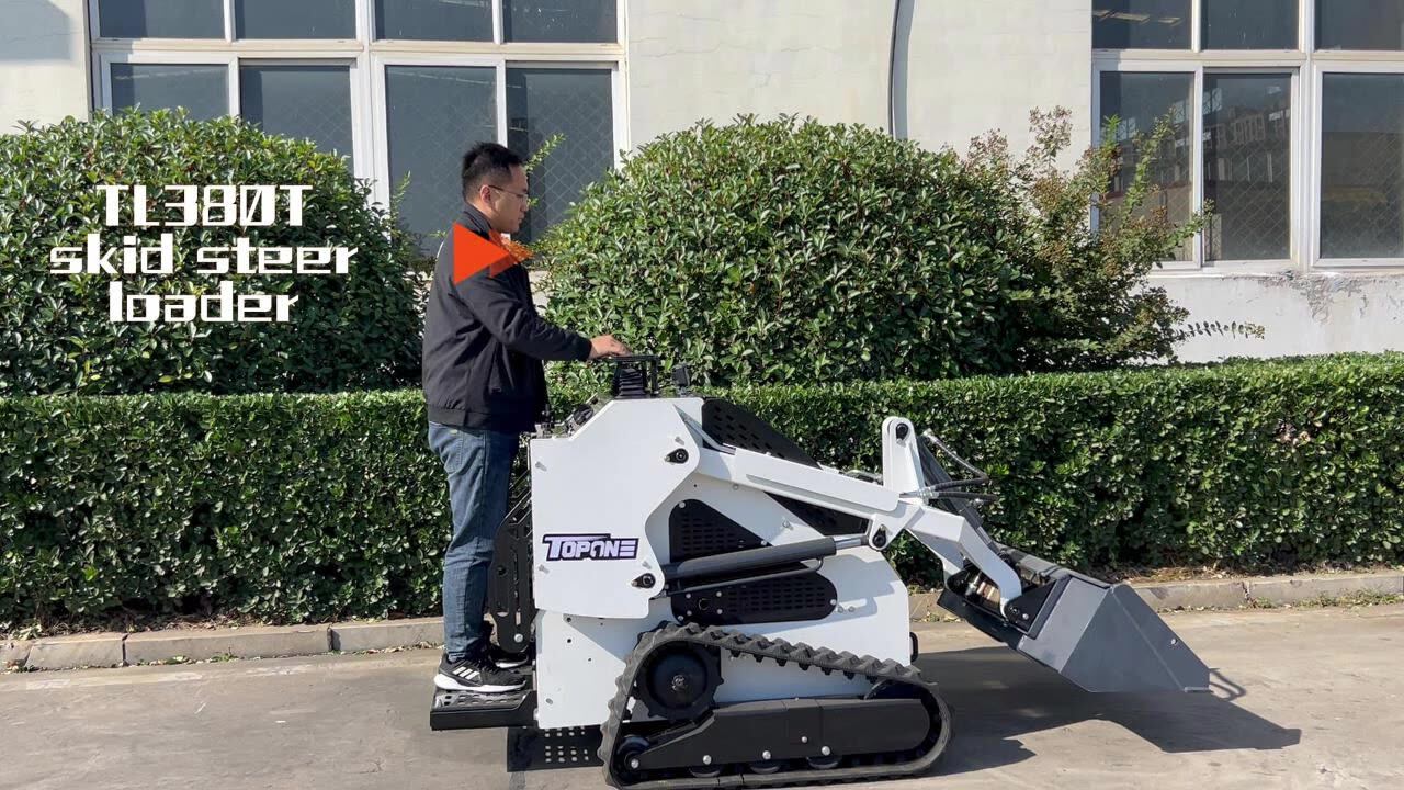 Tl380t Epa Approved Indoor Skid Steer Loader Topone Cheap Price Mini ...