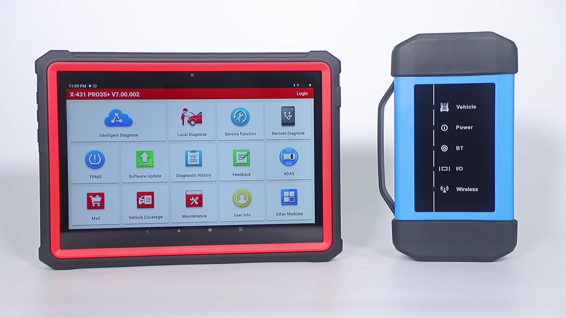 Launch X431 Pro3s+ V5.0 Full System Bluetooth Bi-directional Scan Tool Obd2 Eobd Code Reader ...